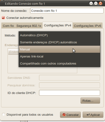 Como Atribuir Um Endereço Ip Fixo No Ubuntu Ubuntu Dicas